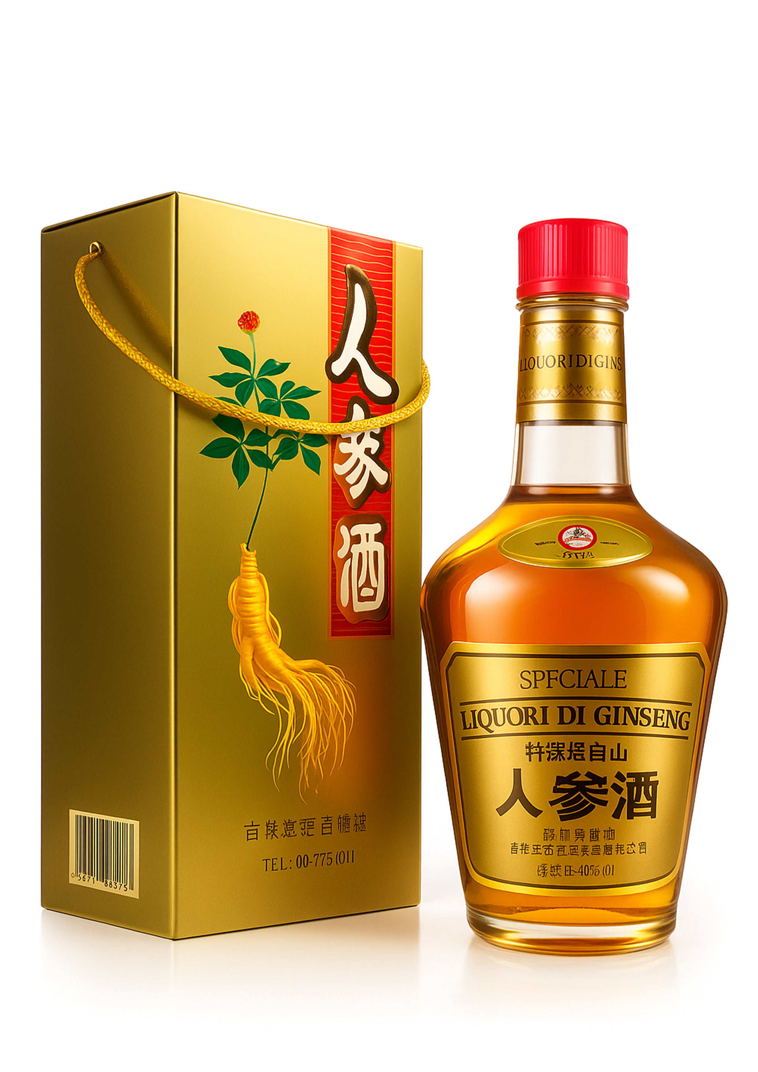 Liquore al Ginseng Speciale 33% 700ml - Winehundred